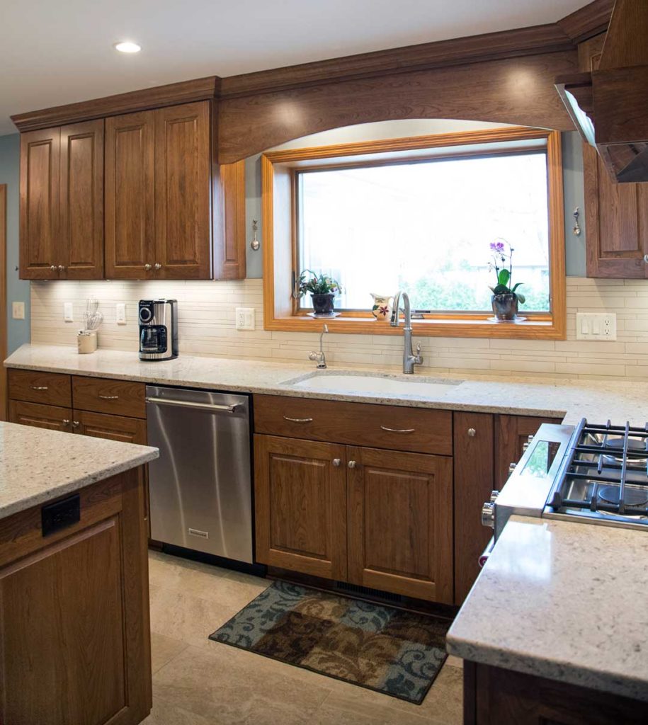 From Dated To Delightful: An Enclosed Kitchen Design In Fitchburg, WI ...