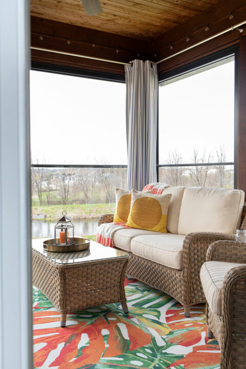 A Laundry Room, Basement Bathroom, And Stunning Three-Season Sunroom ...