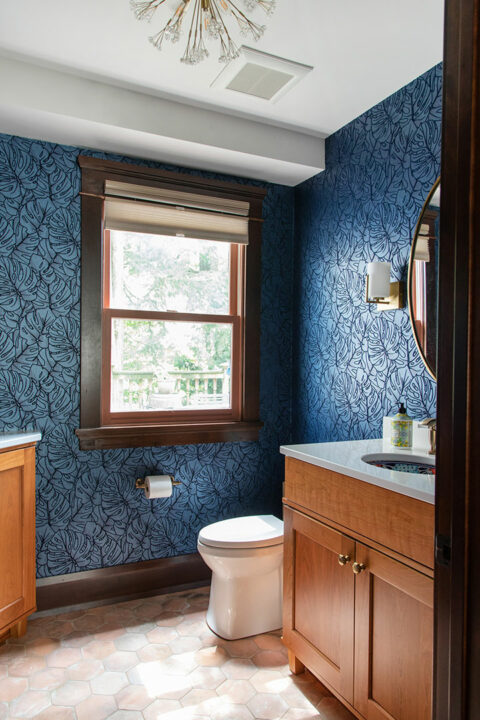 A Powder Room Remodel In Madison, WI - Sweeney Design Build